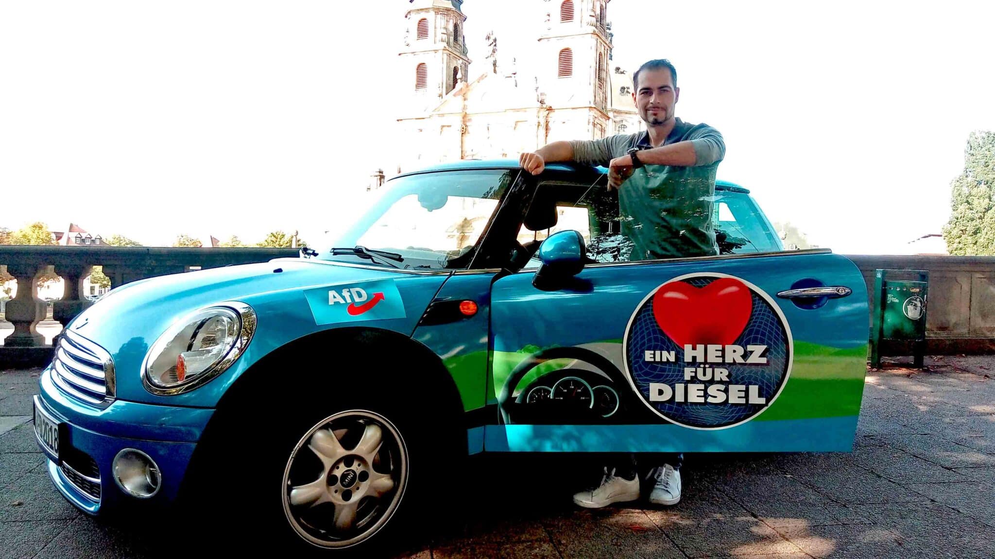 Das AfD-Diesel-Mobil unterwegs in Hessen | AfD Kompakt