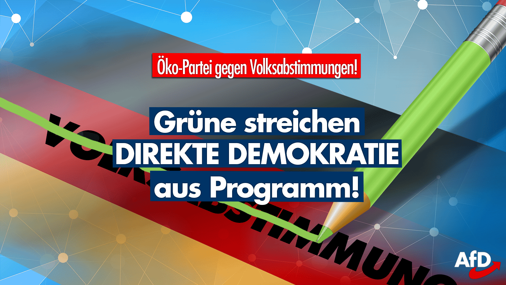Grüne streichen Volksabstimmungen aus dem Grundsatzprogramm! | AfD Kompakt