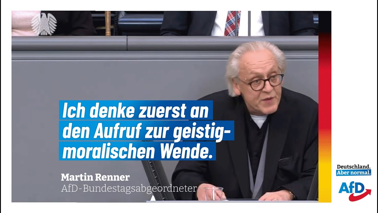 Martin Renner zum widersprüchlichen Umgang der CDU mit Helmut Kohl ...