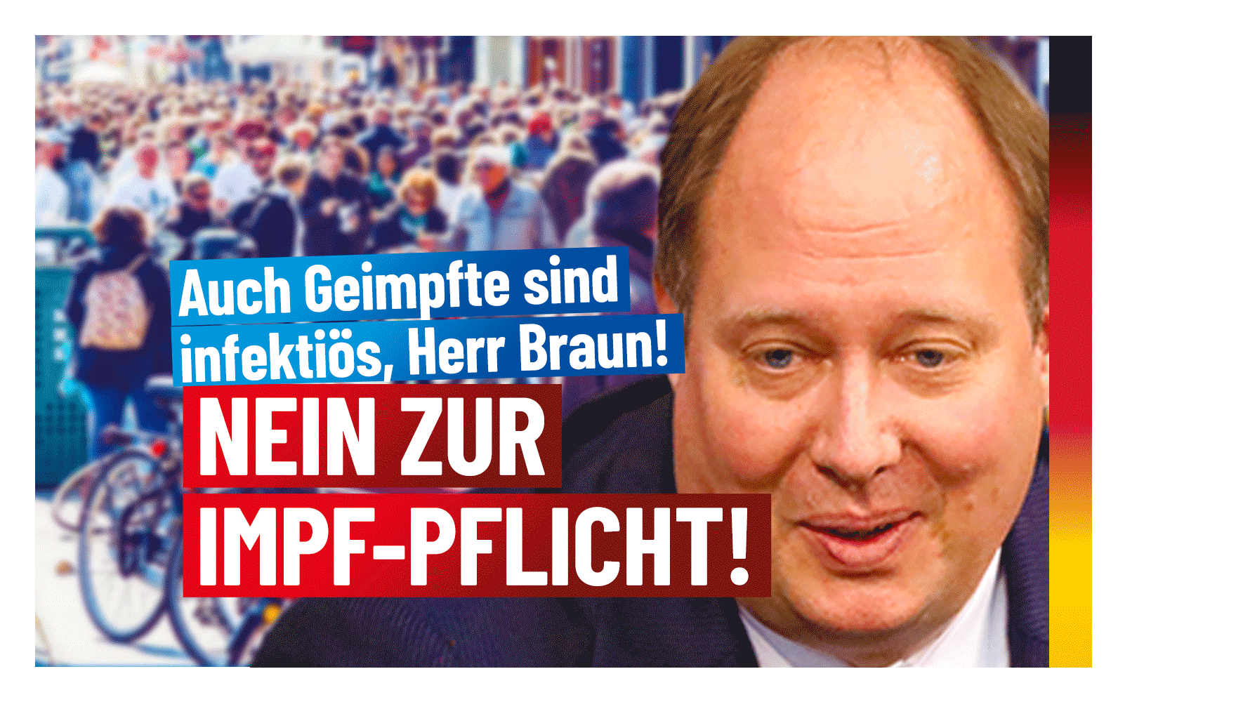 Grundrechte für Alle: Auch Geimpfte sind infektiös, Herr Braun! | AfD ...