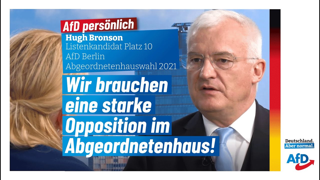 Hugh Bronson | AfD persönlich | AfD Kompakt